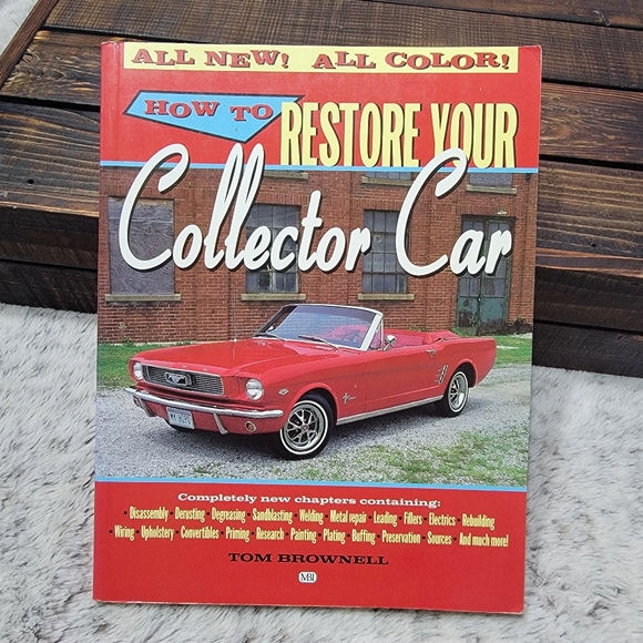 Source Unknown | Other | How To Restore Your Collector Car Book By Tom ...